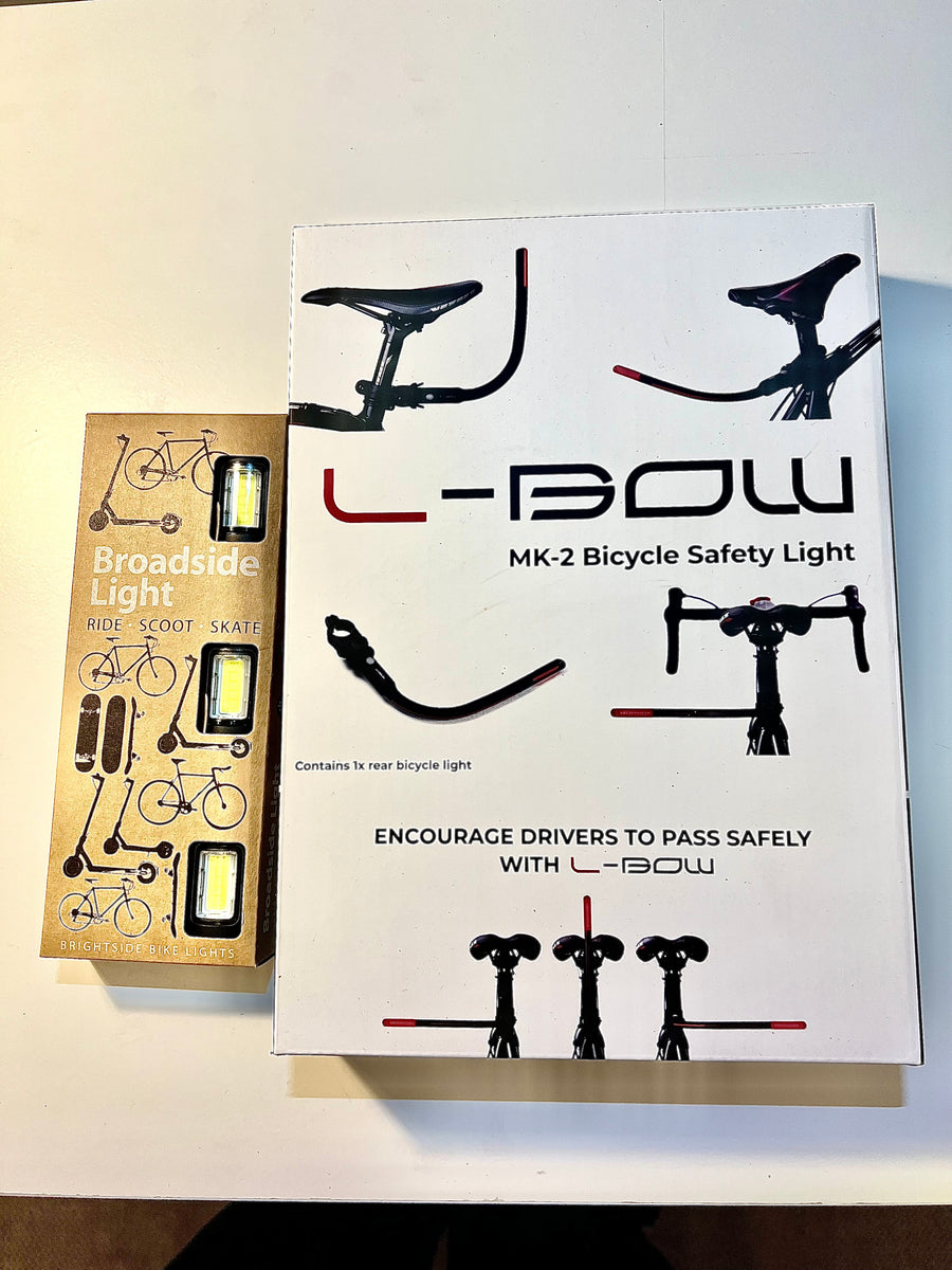 L-Bow Mk-2 Rear Light & Brightside Front Bar Light Bundle – L-bow